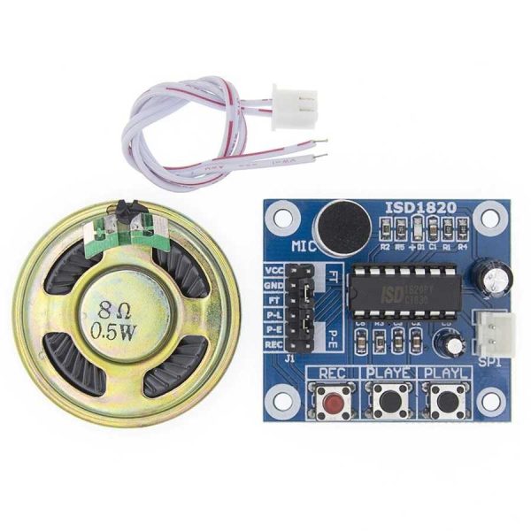 ISD1820 Voice Recording MIC Speaker Module | MULTAN ELECTRONICS