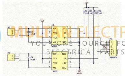 L9110S STEPPER MOTOR DRIVER H BRIDGE | MULTAN ELECTRONICS