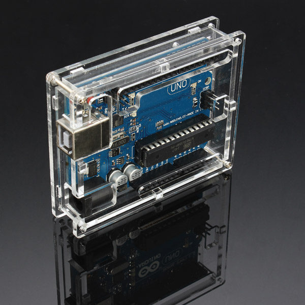 Transparent Acrylic Box For Arduino UNO | MULTAN ELECTRONICS