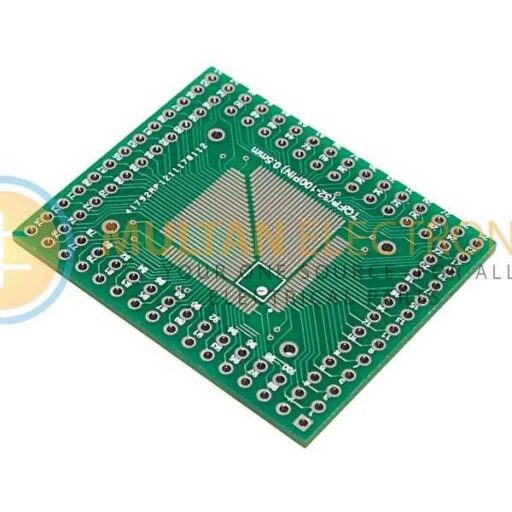 SMD To DIP QFP FQFP TQFP 32 44 64 80 100 LQFP | MULTAN ELECTRONICS