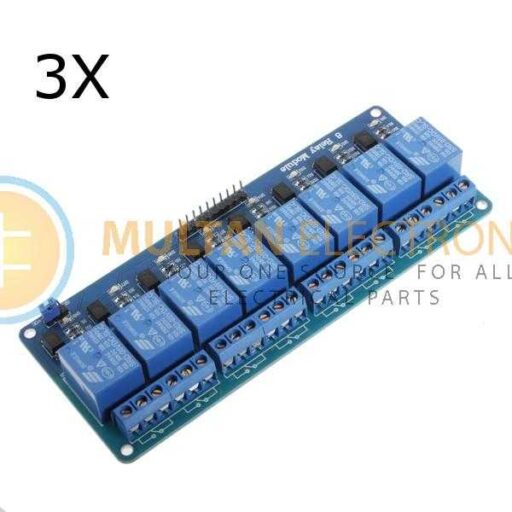 5V 8 Channel Relay Module Board for Arduino | MULTAN ELECTRONICS