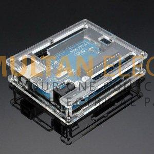 Transparent Acrylic Box For Arduino UNO | MULTAN ELECTRONICS
