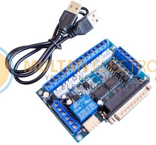 MACH3 Controller Board for CNC 5-Axis Step | MULTAN ELECTRONICS