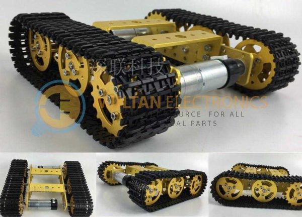 T101 Tank Tracked Chassis Smart Robot Contest | MULTAN ELECTRONICS
