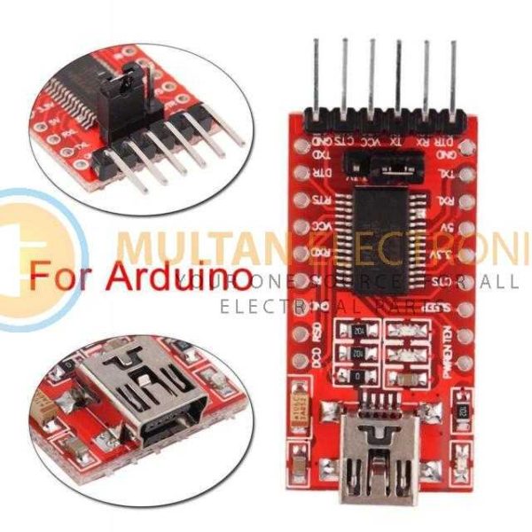 FT232RL FTDI USB TTL Serial Converter Module | MULTAN ELECTRONICS