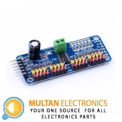 Adafruit PCA9685 16 Channel 12 bit PWM Servo Driver box43 | MULTAN ...