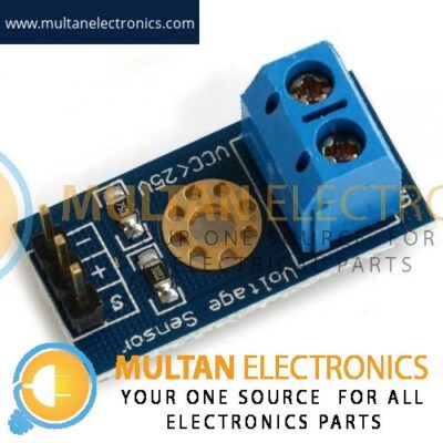 DC 0 To 25V Voltage Sensor Module for Arduino | MULTAN ELECTRONICS