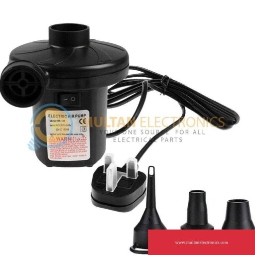 AC 220V 100W AC Electric Air Pump with 3 Nozzles (Black) in Pakistan ...