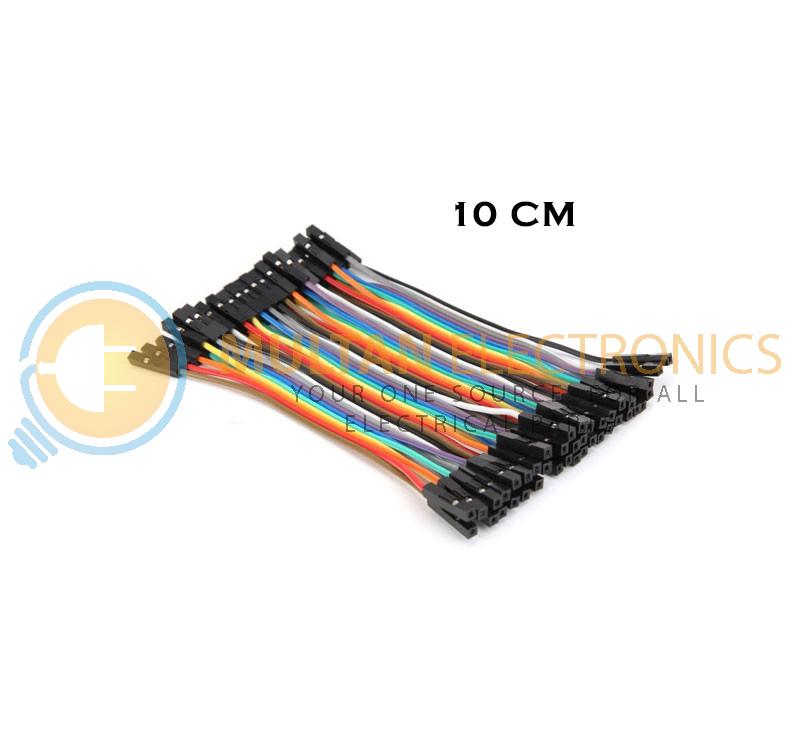Jumper Wires For Braedboard (40 pin) | MULTAN ELECTRONICS