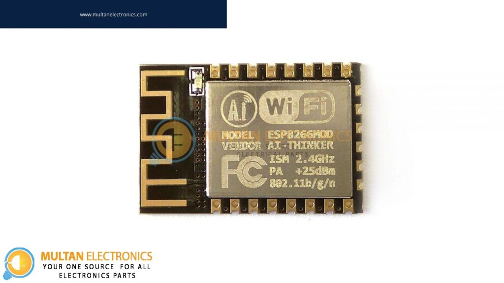 ESP-8266-12E WiFi module with 9 GPIO | MULTAN ELECTRONICS
