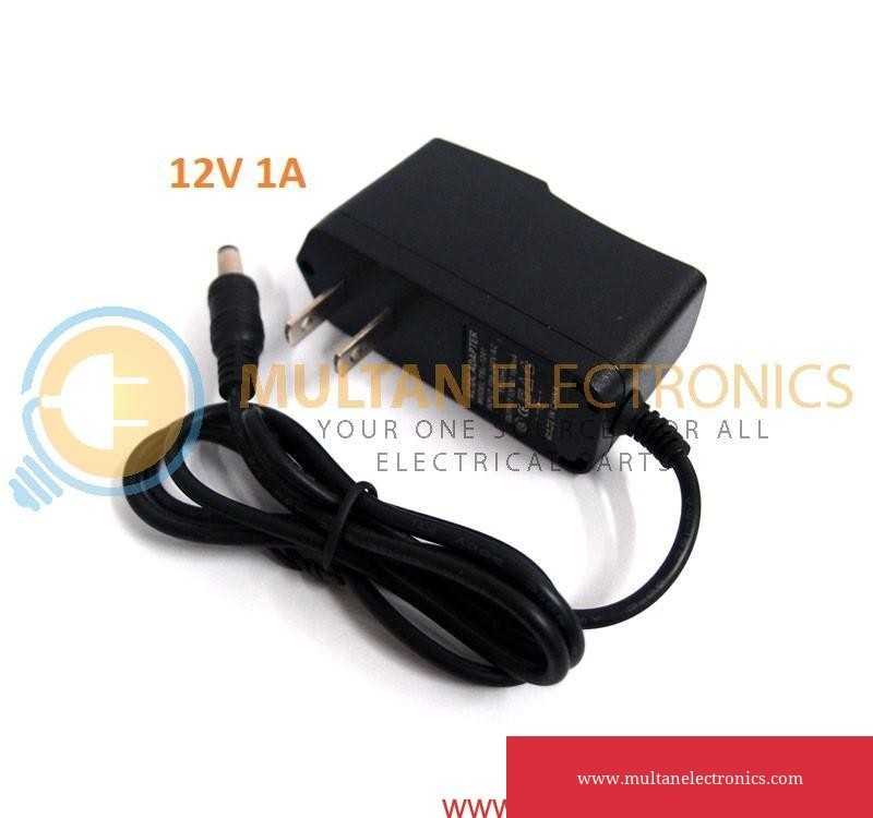DC 12V Power Adapter Power Supply AC/DC | MULTAN ELECTRONICS