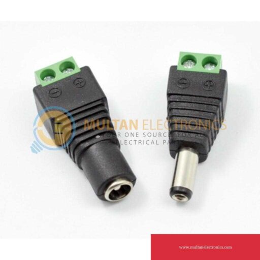 DC Barrel Power Jack Adapter Connector Male/Female Screw Terminal ...