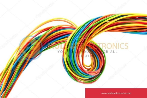 7 Colours Bunch of wire For Projects ( 1 Meter ) | MULTAN ELECTRONICS