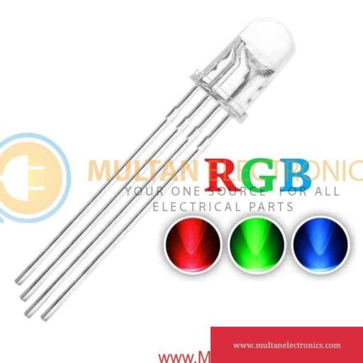 5mm RGB LED Light Emitting Diodes | MULTAN ELECTRONICS