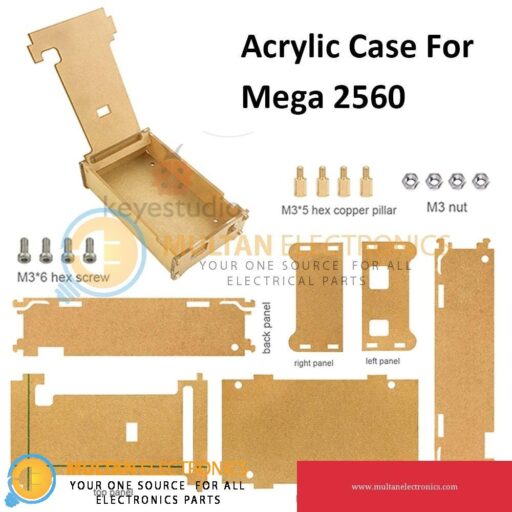 Arduino Uno Transparent Casing Case Box | MULTAN ELECTRONICS