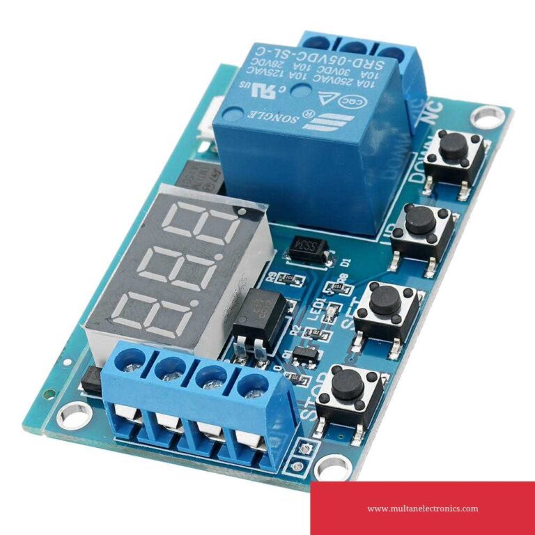 6-30V 1 Channel Relay Module Switch Trigger Time Delay Circuit Timer ...