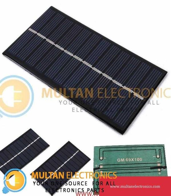 Solar Panel 6V 1.1W Polycrystalline Silicon | MULTAN ELECTRONICS