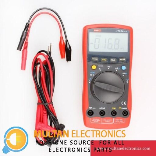 UNI-T UT60A Modern Digital Multimeter AC DC Volt Amp Ohm Capacitance ...