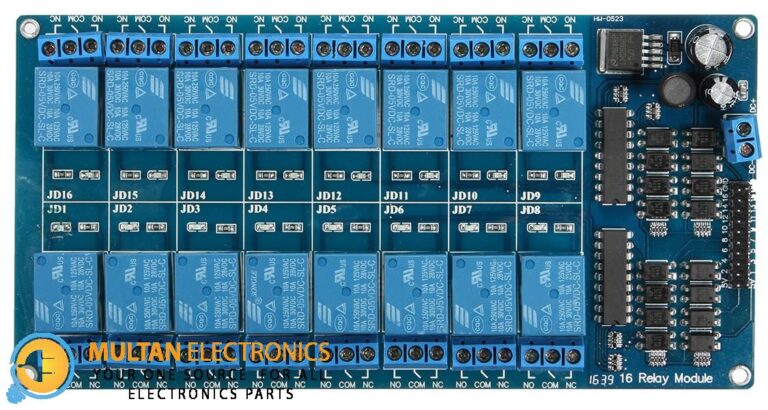 16 Channel Relay Module Interface Board | MULTAN ELECTRONICS