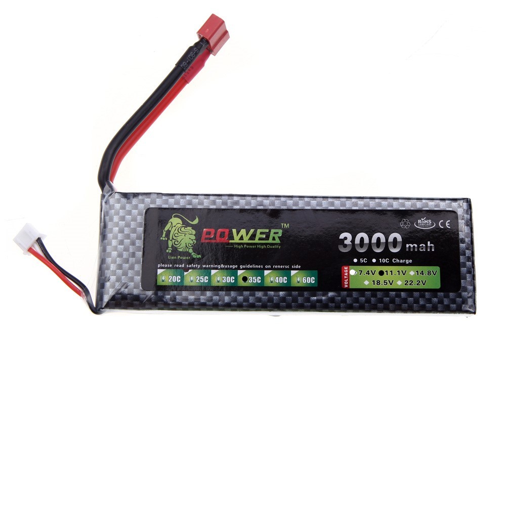 Lipo Battery 3000mah 11.1V 3S For Drone | MULTAN ELECTRONICS
