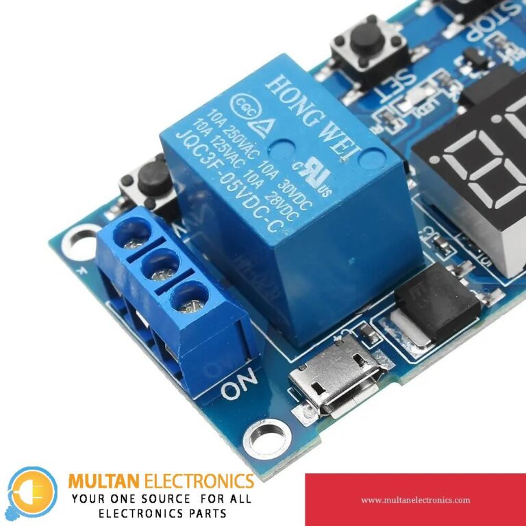 6-30V 1 Channel Relay Module Switch Trigger Time Delay Circuit Timer ...