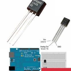 LM35DZ TO-92 LM35 Precision Centigrade Temperature Sensor | MULTAN ...