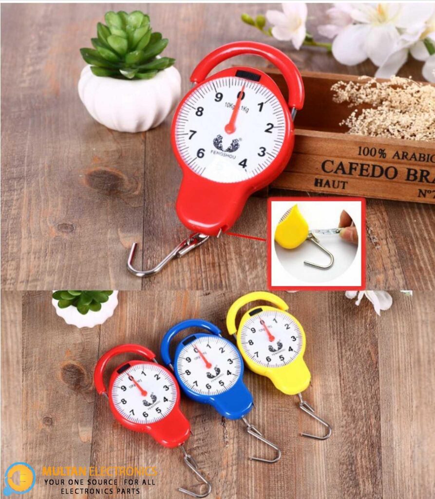 10kg Portable Weight Measure spring Scale | MULTAN ELECTRONICS