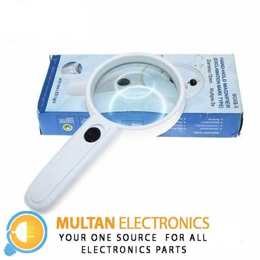 MG6B-4 Handheld magnifier with led light | MULTAN ELECTRONICS