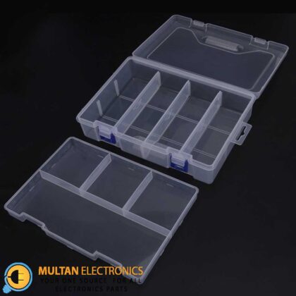 F 240 Box Adjustable Double Layer 8 Grid Plastic Storage Box For ...