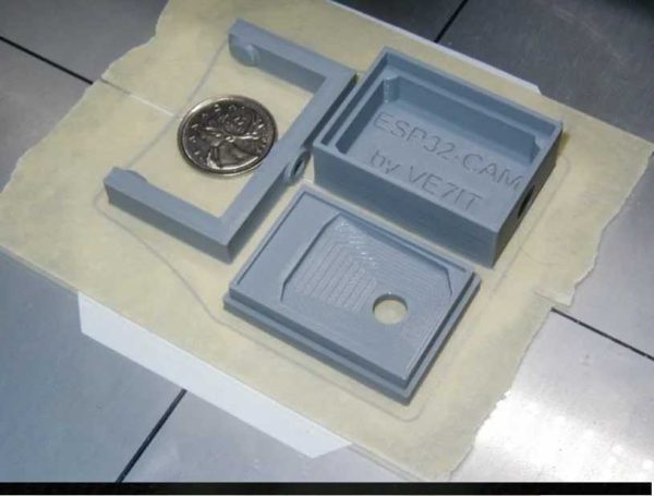 ESP32-Cam case mount