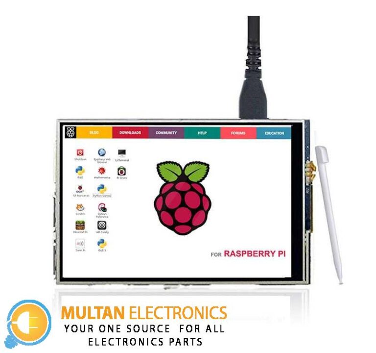 3.5 inch TFT Touch Screen LCD for Raspberry Pi | MULTAN ELECTRONICS