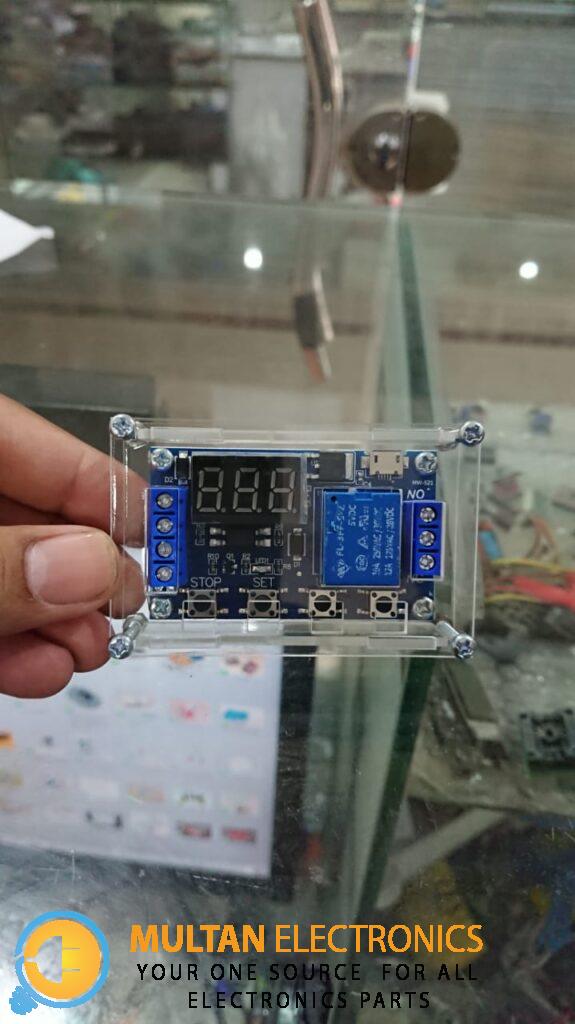 Timer Relay, Timer Delay Module Transparent Acrylic Case | MULTAN ...