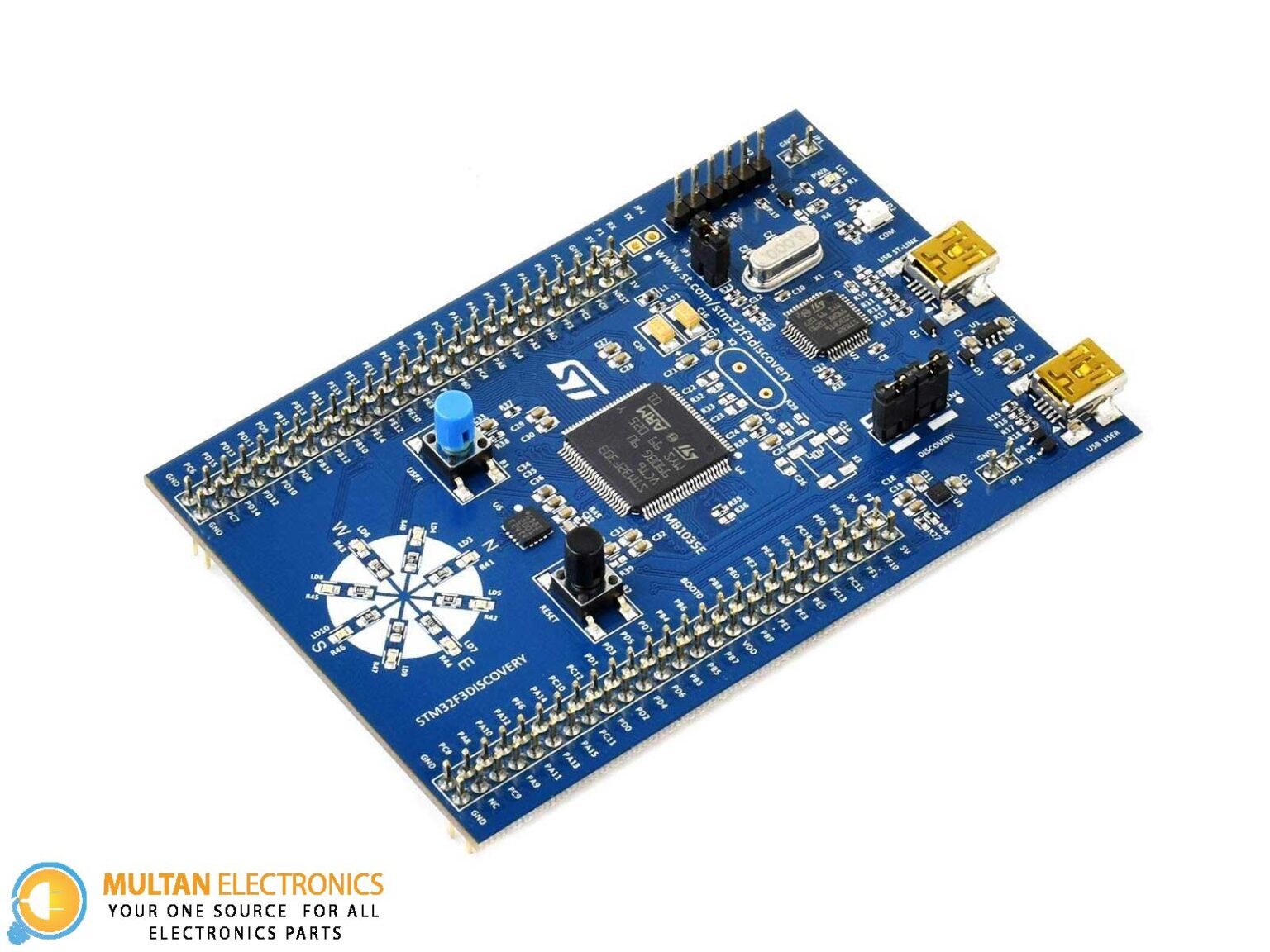 STM32 Discovery Kit for STM32 F3 Series with STM32F303 MCU | MULTAN ...