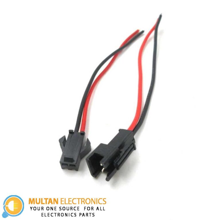 2 Pin SM JST Male Female Connector Cable | MULTAN ELECTRONICS