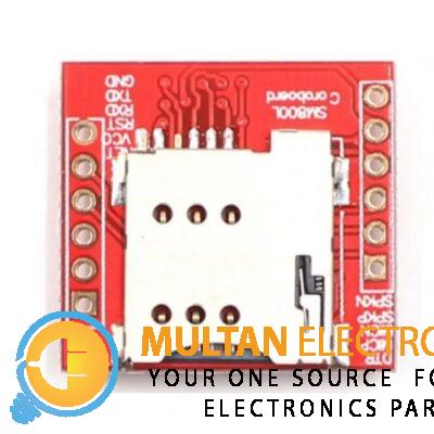GSM SIM 800L Module with Two Antenna | MULTAN ELECTRONICS