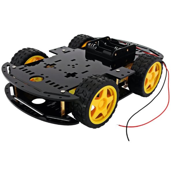 4 Wheel Robot Chassis in Pakistan | MULTAN ELECTRONICS