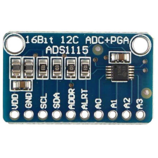 Raspberry Pi ADC ADS1115 16-Bit ADC – 4 Channel With Programmable Gain ...