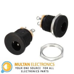 Female DC Power Jack Connector 3 Pin | MULTAN ELECTRONICS