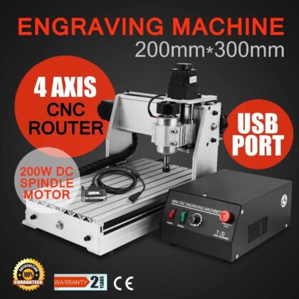 CNC Router 3020 3 AXIS and 4 Axis | MULTAN ELECTRONICS