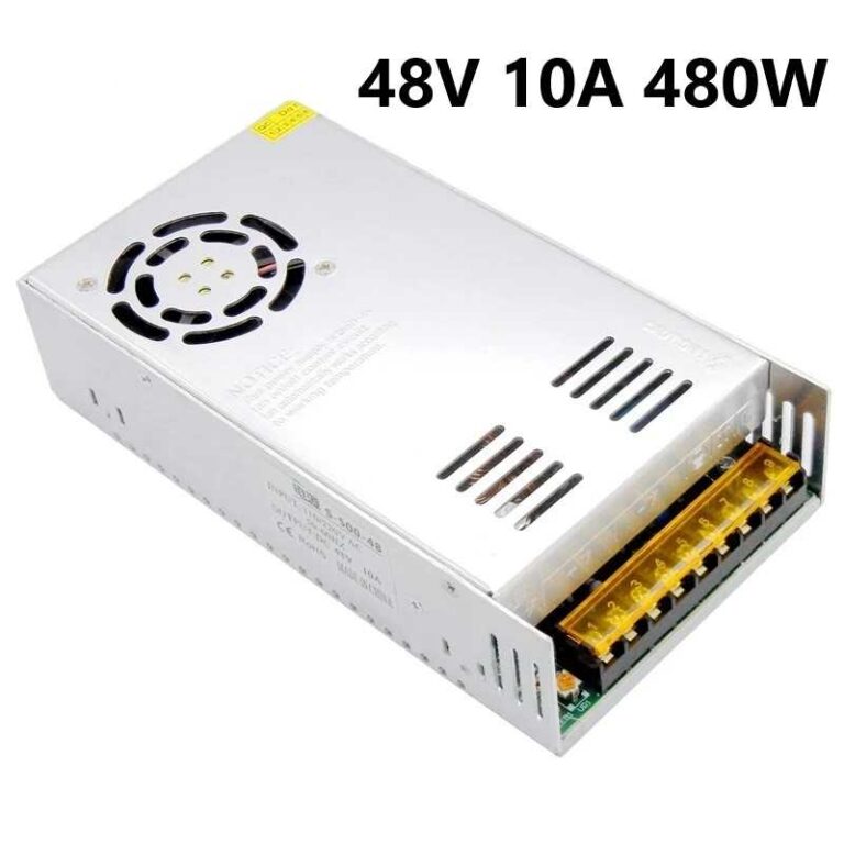 48V 10A Switch Mode 480W Power Supply AC 110/220V | MULTAN ELECTRONICS