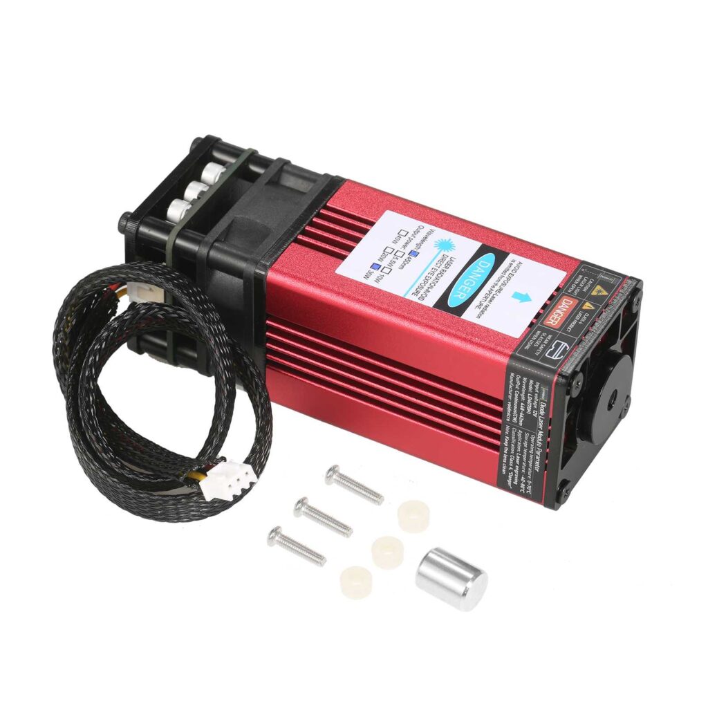 LASER TREE 40W Laser F23 Module 450nm TTL Laser Head Blue Light Module ...