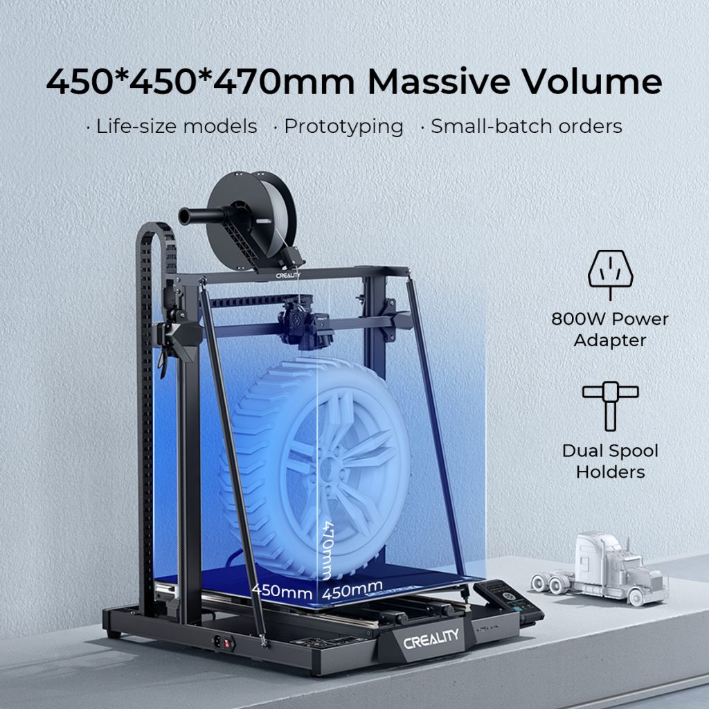 Creality CR-M4 FDM 3D Printer Build Volume 450X450X470 | MULTAN ELECTRONICS