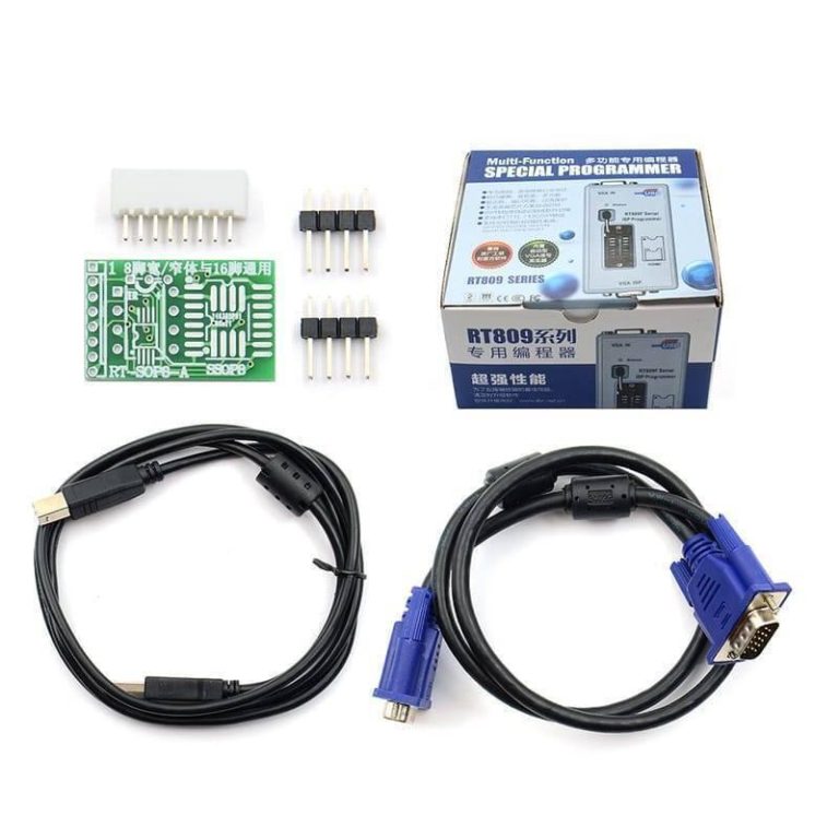 BIOS RT809F Serial ISP Programmer RT809 With 3 Adapters | MULTAN ...