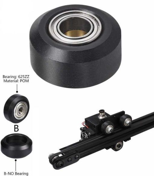 CNC V-slot Openbuilds Bearing Wheel POM MR105ZZ 625ZZ | MULTAN ELECTRONICS