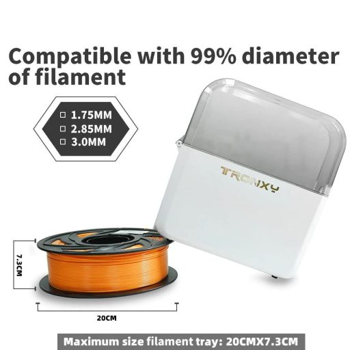 Tronxy Filament Dryer Box with LCD Screen Dry Holder | MULTAN ELECTRONICS