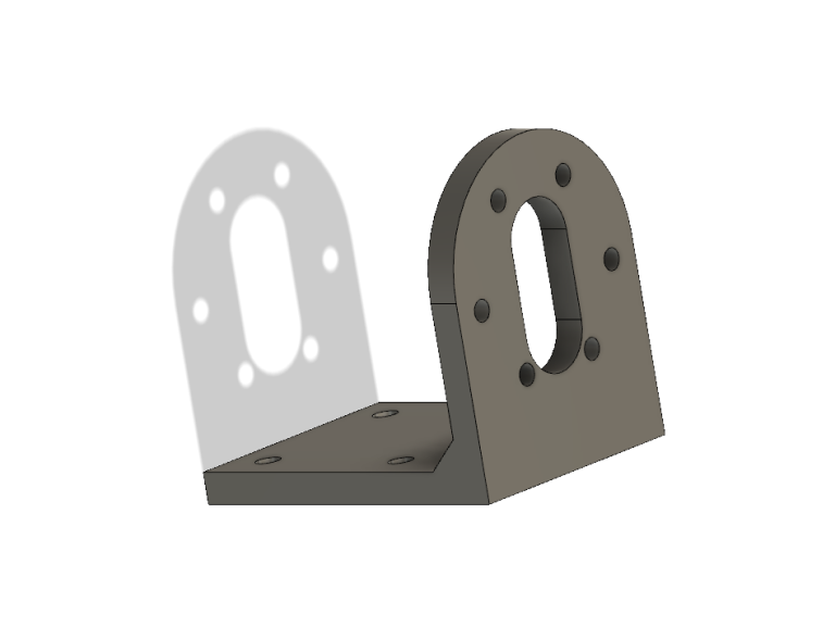 DC Geared Motor Mounting