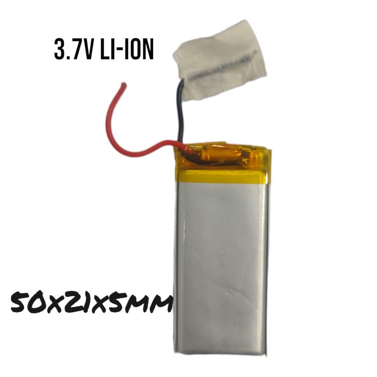 3.7V 450mAh Lithium Polymer LiPo li ion Rechargeable Battery | MULTAN ...