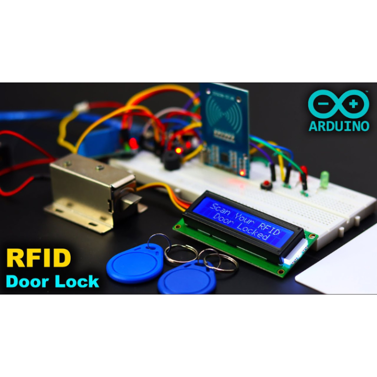 Arduino RFID Door Lock System with LCD Display | MULTAN ELECTRONICS