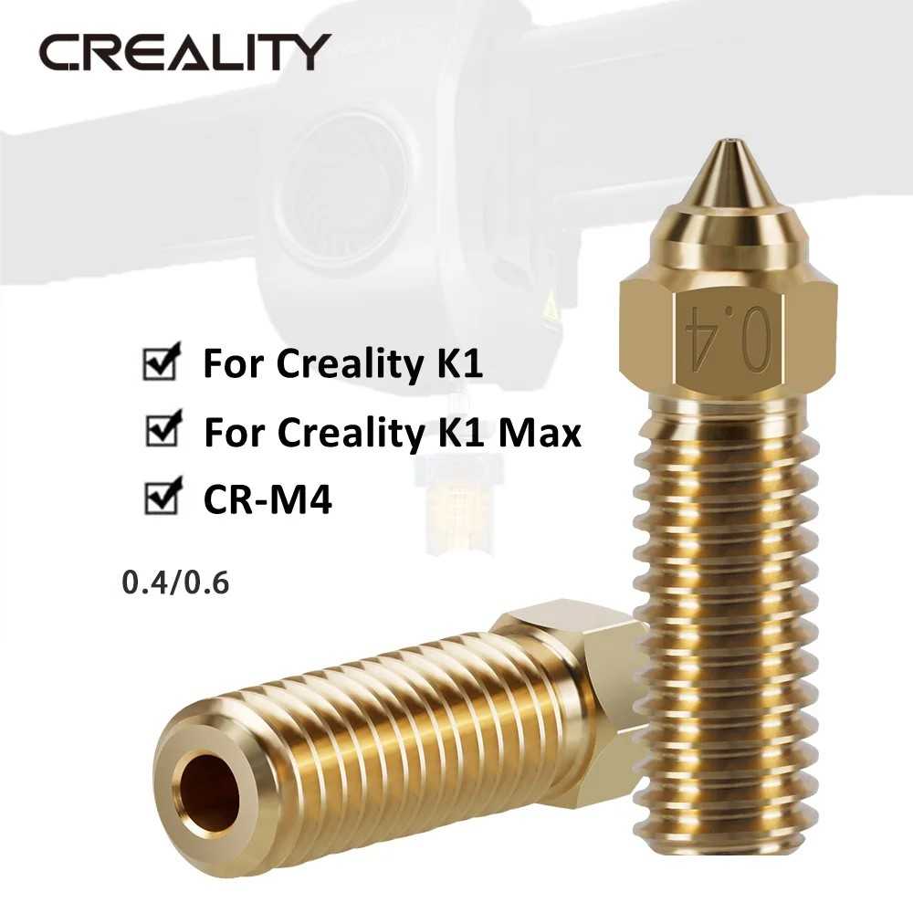 Creality K1 K1 Max Nozzle Brass High-speed 3D Printer Nozzle | MULTAN ...