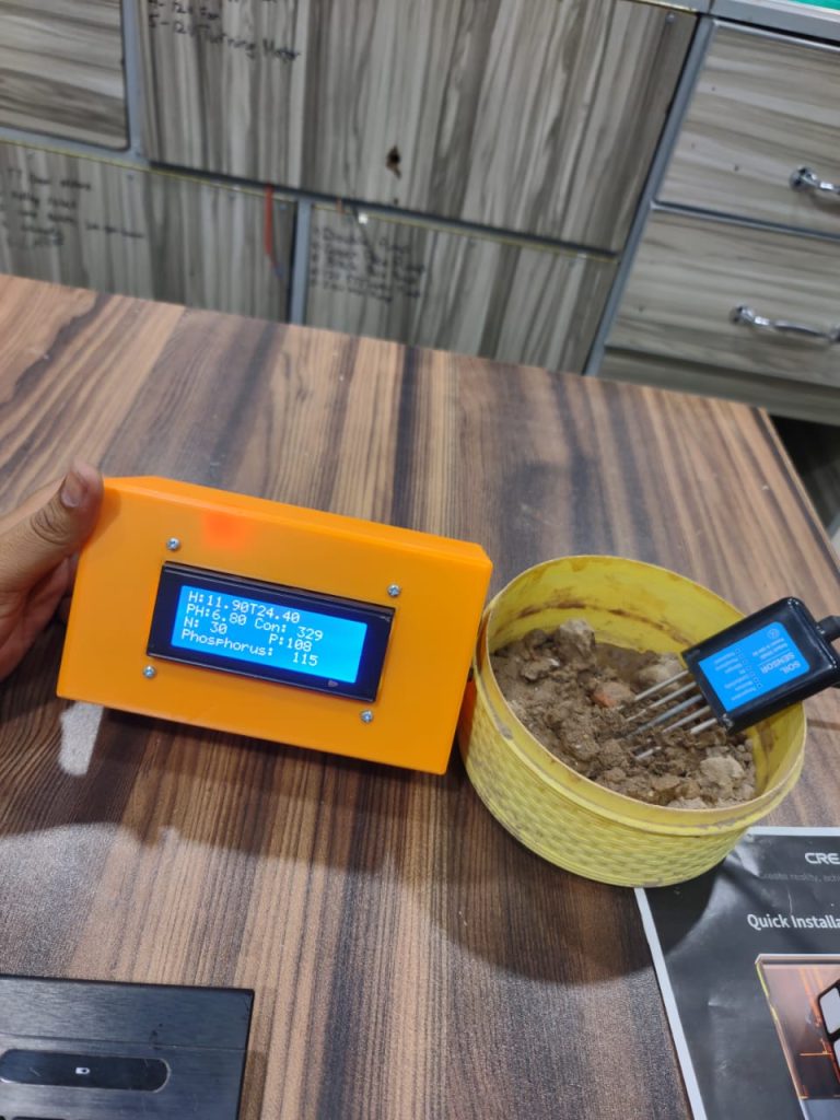 7 IN ONE NPK MONITORING METER PROJECT WITH BATTERY BACKUP | MULTAN ...